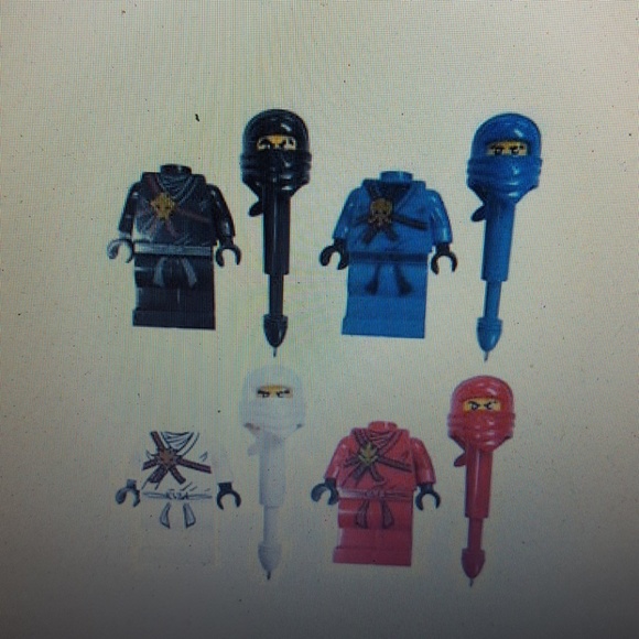 Lego | Other | Lego Ninjago Retractable Pens 3pc Pack Collectabl | Poshmark